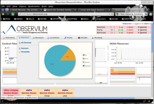observium-1 - Server Monitoring